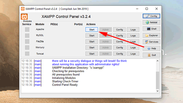 Xampp With Mysql