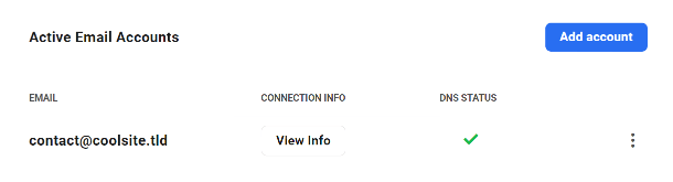 WPMU DEV WordPress Managed Hosting: Configuring email | WPMU DEV