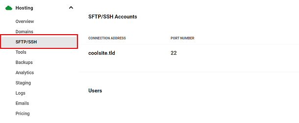 WPMU DEV Managed Hosting Guides: SFTP/SSH Users | WPMU DEV