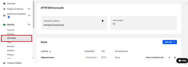 Wpmu Dev Managed Hosting Guides Sftpssh Users Wpmu Dev