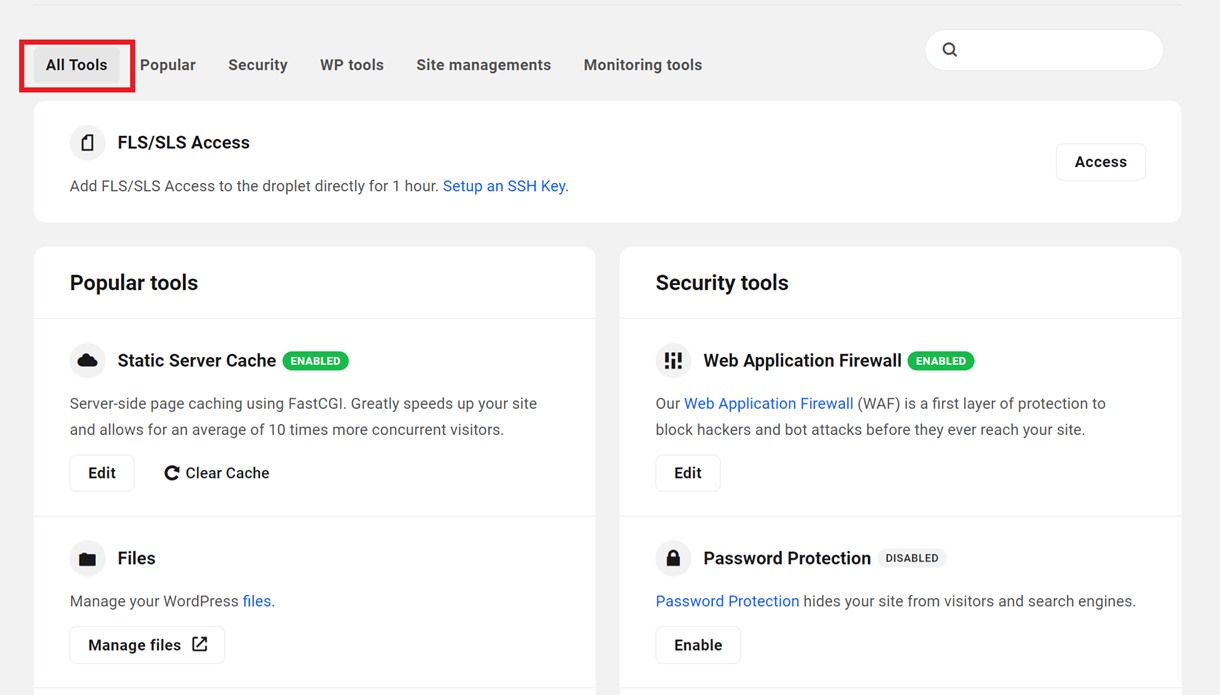 WPMU DEV Managed Hosting Guides: Tools and Features | WPMU DEV