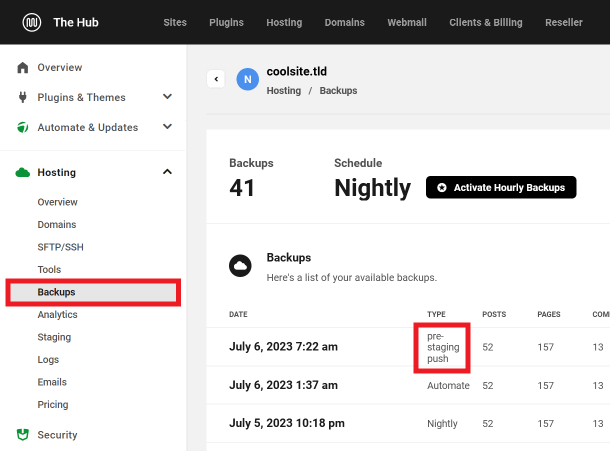 WPMU DEV Managed Hosting Guides: Staging | WPMU DEV