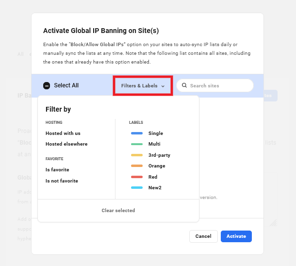 Hub 2.0 My Websites Overview | WPMU DEV