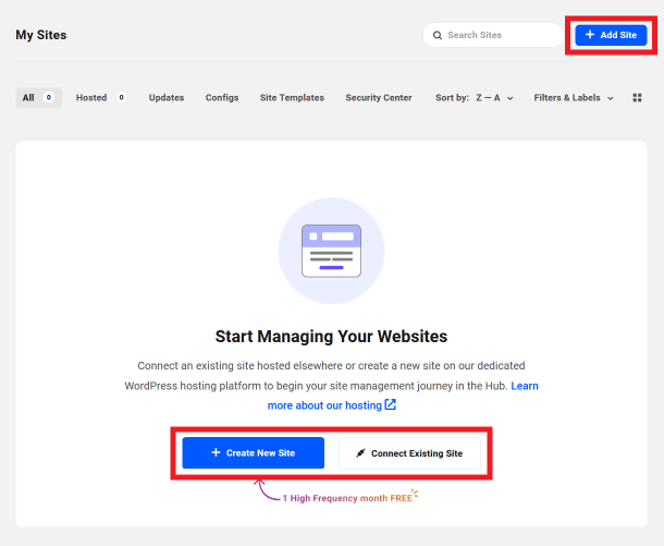 Add a Site to The Hub | WPMU DEV