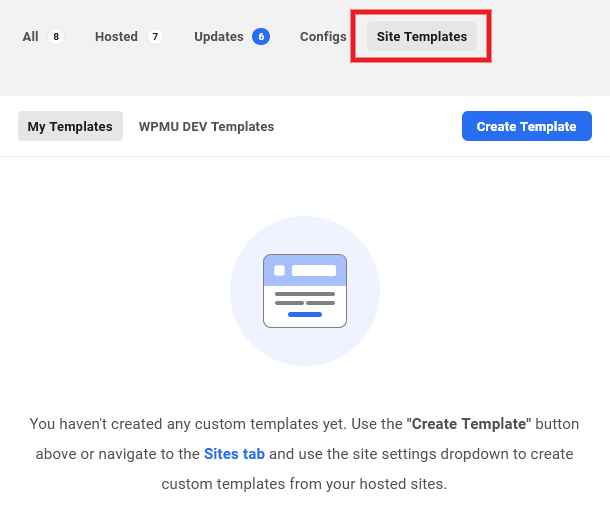 Hub 2.0 My Websites Overview | WPMU DEV