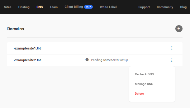Managing Domains and DNS Records | WPMU DEV Hub