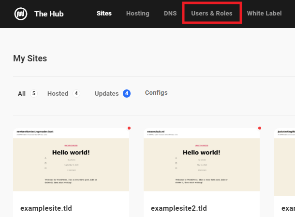 Add and Manage Users with the Hub | WPMU DEV Hub 2.0 Users
