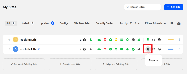 Hub 2.0 Reports Module | WPMU DEV