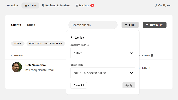 Clients & Billing usage documentation | WPMU DEV
