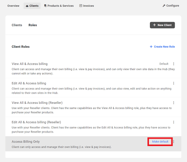 Clients & Billing usage documentation | WPMU DEV