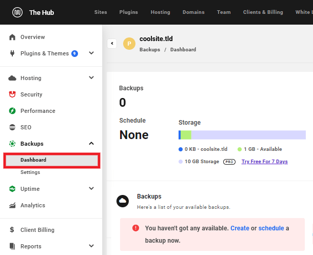 Free Hub Restrictions | WPMU DEV