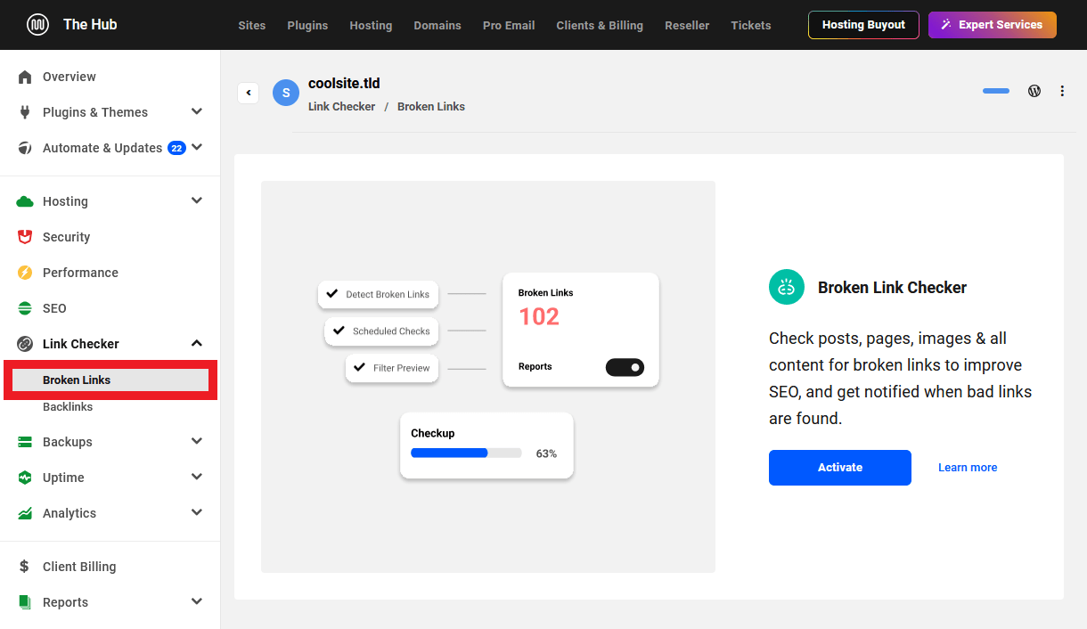 Broken Link Checker plugin usage documentation | WPMU DEV